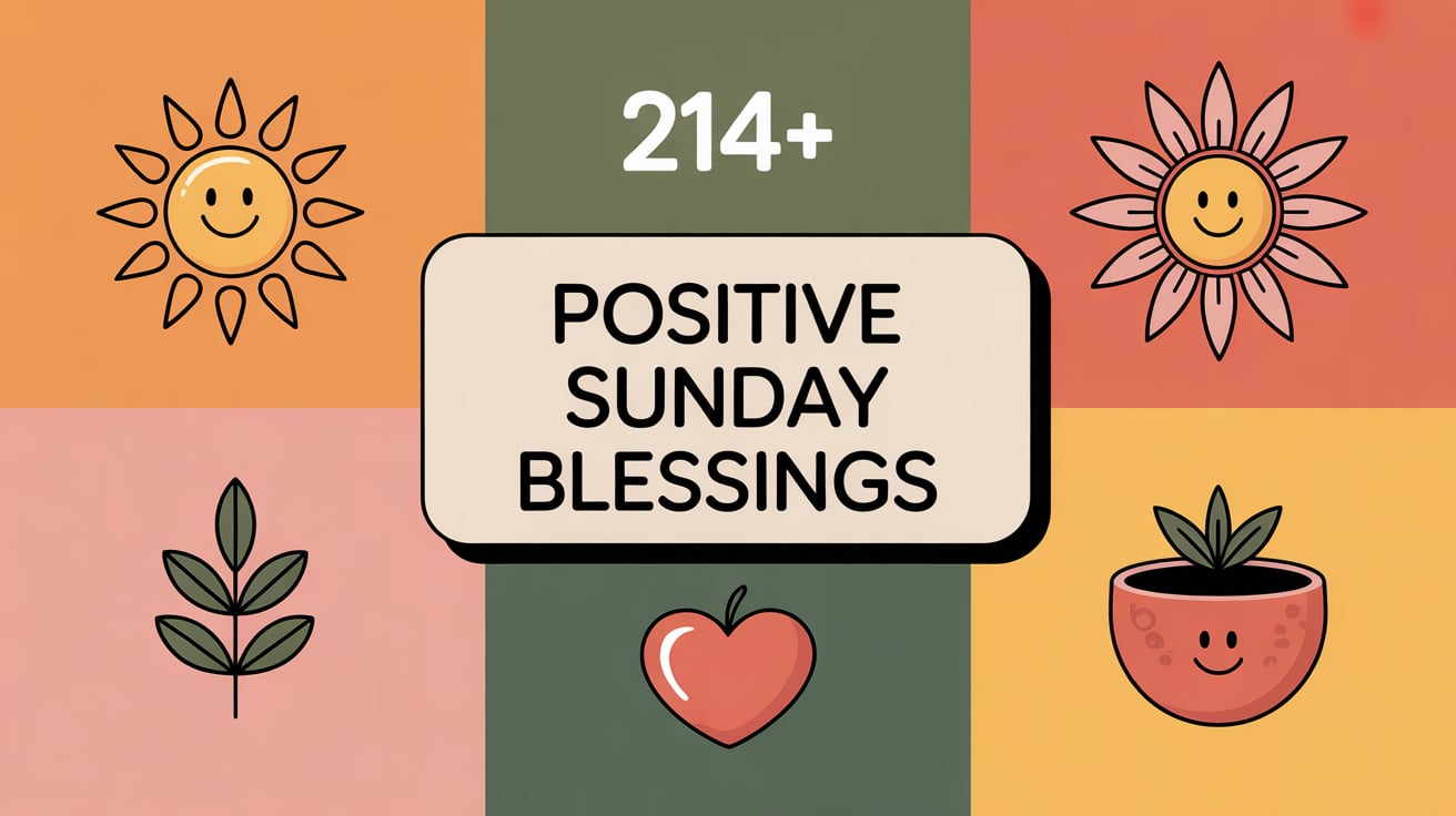 214+ Positive Sunday Blessings to Inspire Peace, Joy & Gratitude